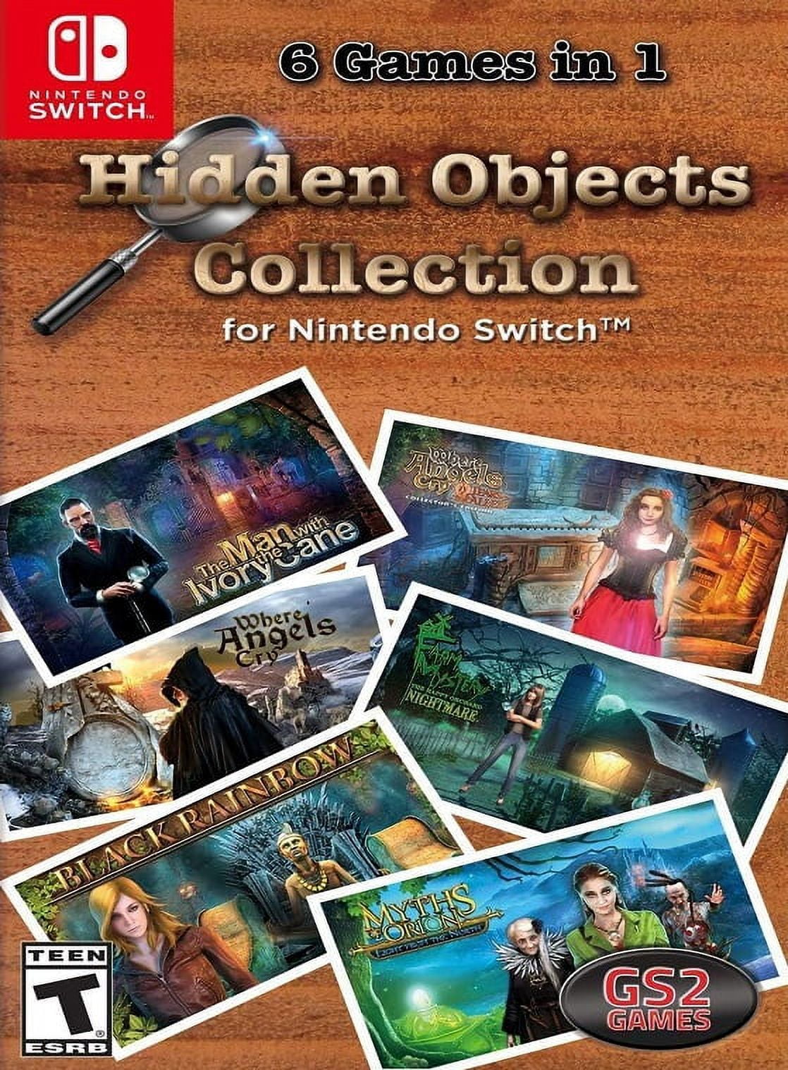 Restored Hidden Objects Collection (Nintendo Switch, 2020) Mystery Game ...