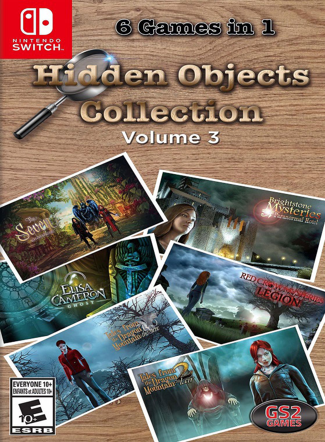 Restored Hidden Objects Collection (Nintendo Switch, 2020) Mystery Game ...