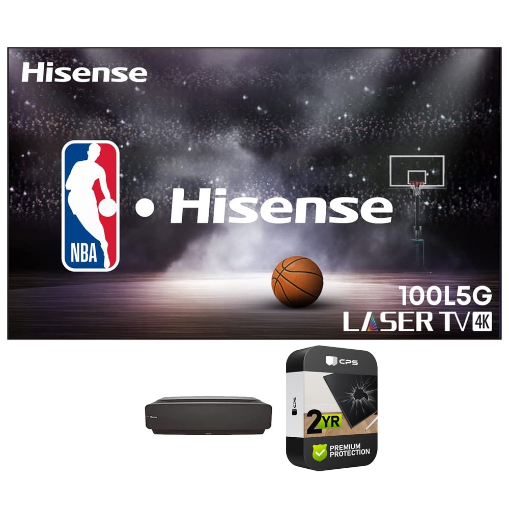 Hisense 100L5G-CINE100A 4K UHD Laser TV, 100-inch ALR Screen, Ultra ...
