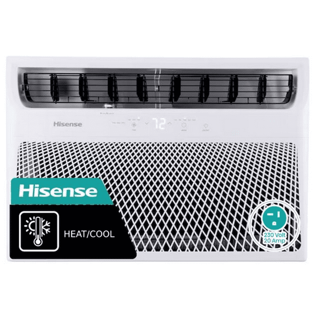 Refurbished Hisense 1500-sq ft Window AC Unit with Heating and Cooling ...