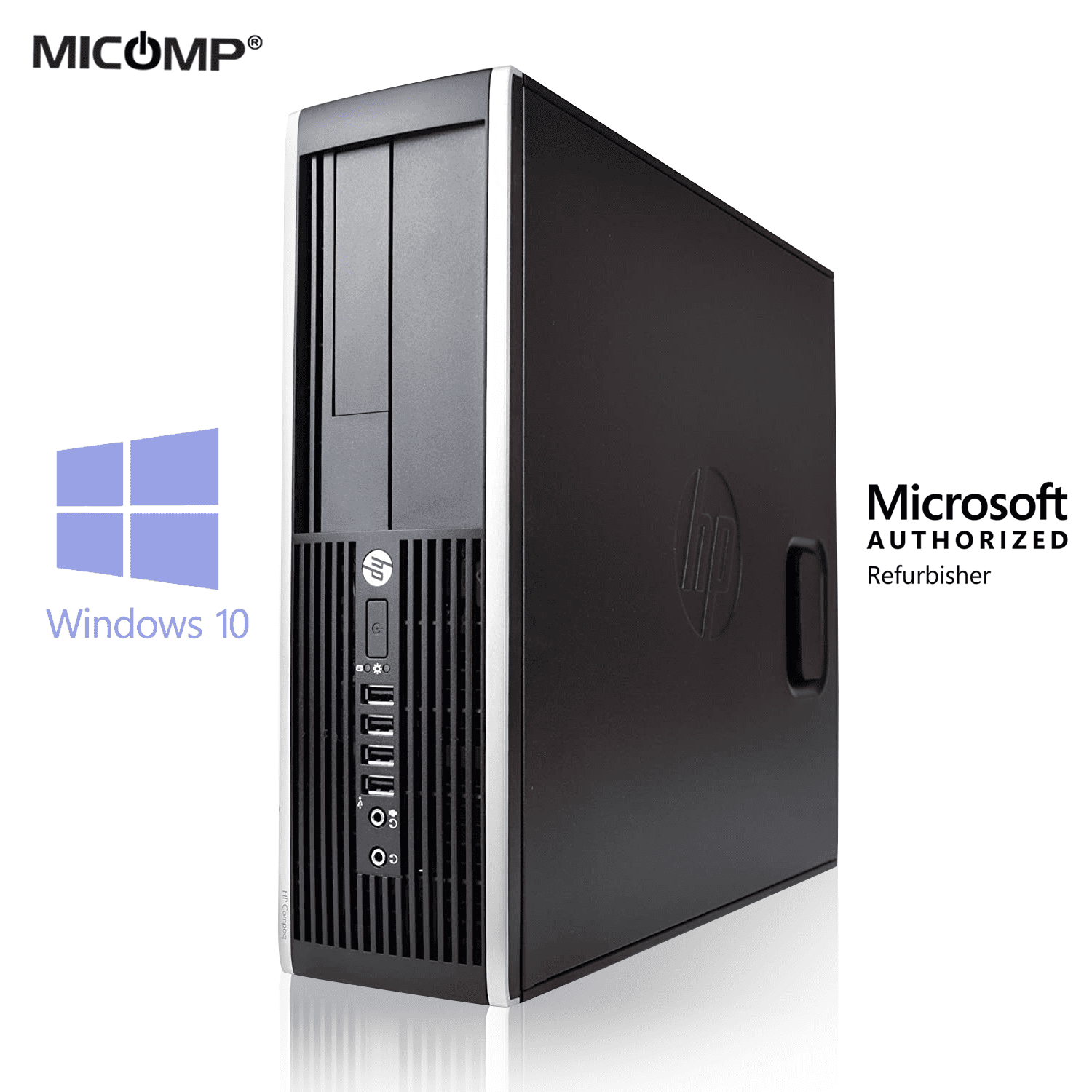 Restored Hp Desktop 6305 Pro - SFF and 19" LCD, A4 Series A4-5300b, 4GB ...