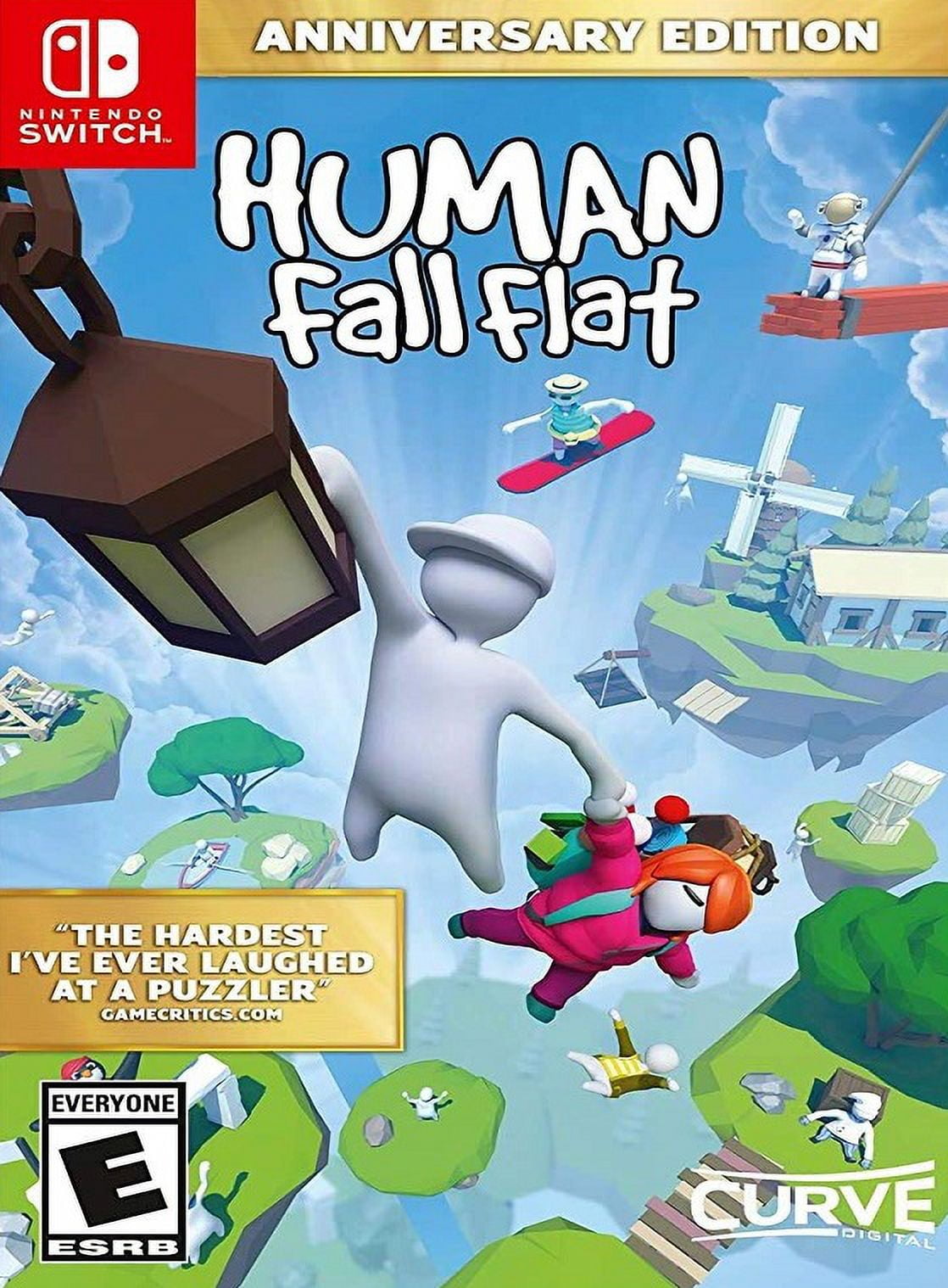 Restored Human: Fall Flat Anniversary Edition (Nintendo Switch, 2020 ...