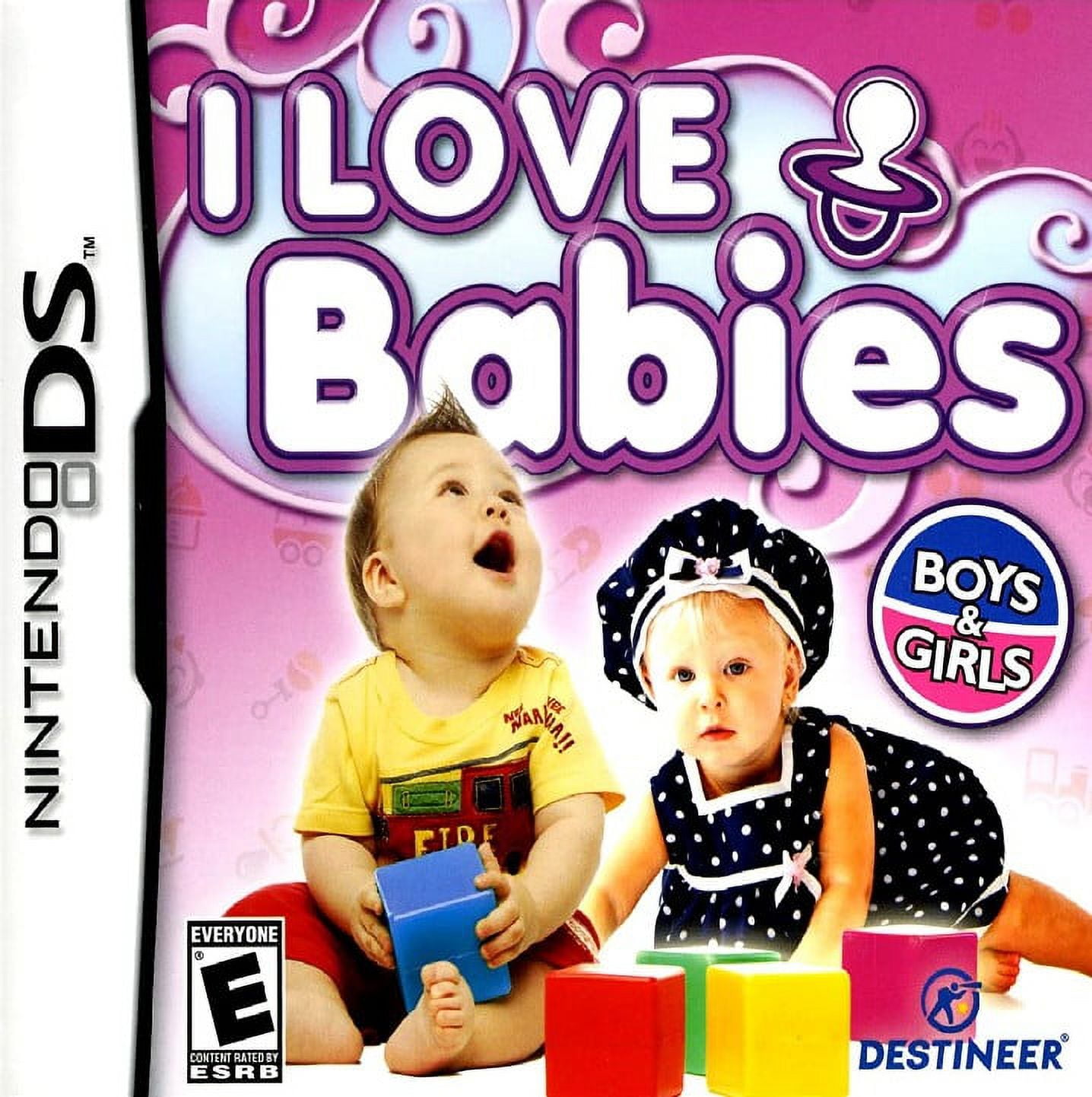 Restored I Love Babies (Nintendo DS, 2011) Baby Sitter Game ...