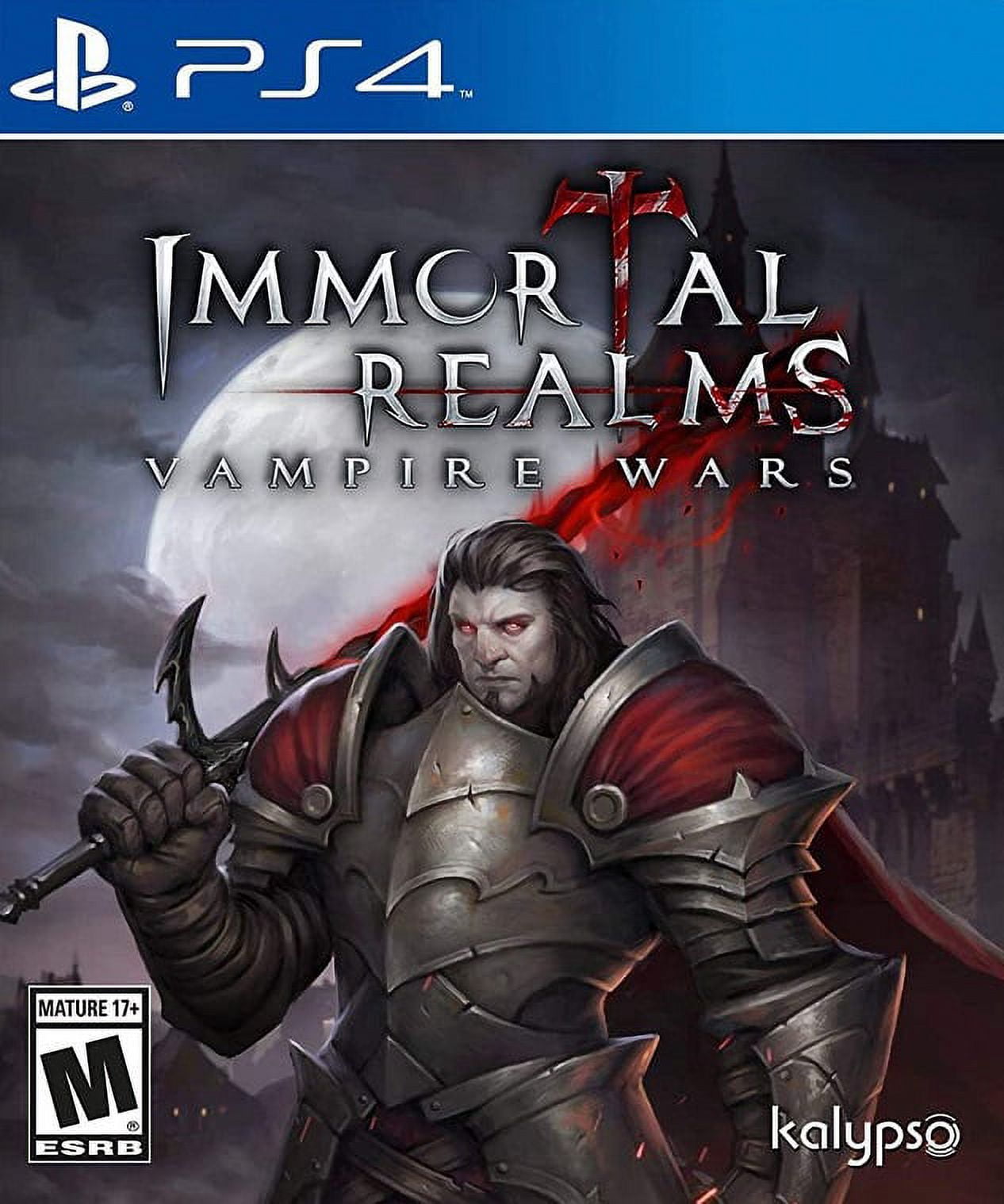 Restored Immortal Realms: Vampire Wars (Sony Playstation 4, 2020) RPG ...
