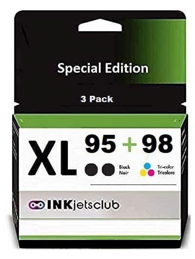 Restored InkjetsClub Compatible Ink Cartridge Replacement for 3 Pack ...