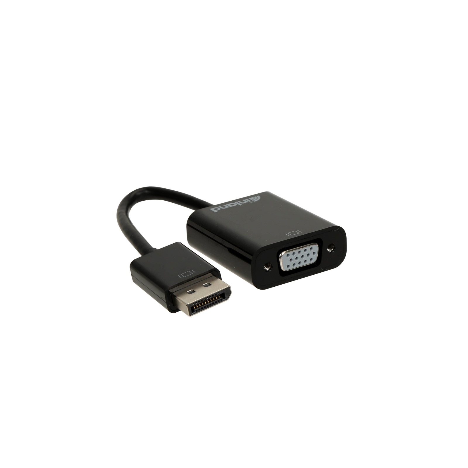 Restored Inland DisplayPort Male to VGA Female Adapter Black ...