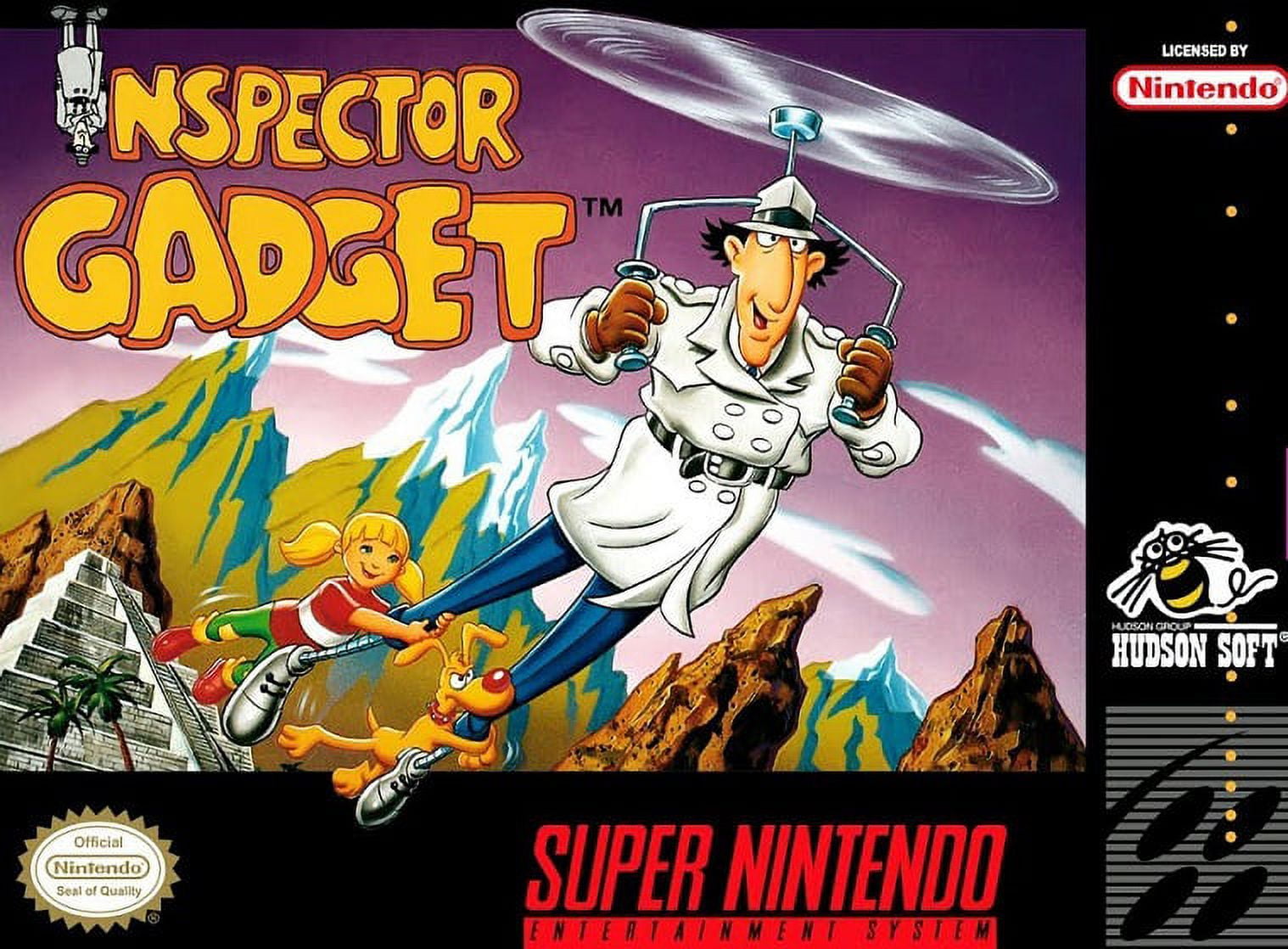 Restored Inspector Gadget (Super NES, 1993) Action Game (Refurbished ...