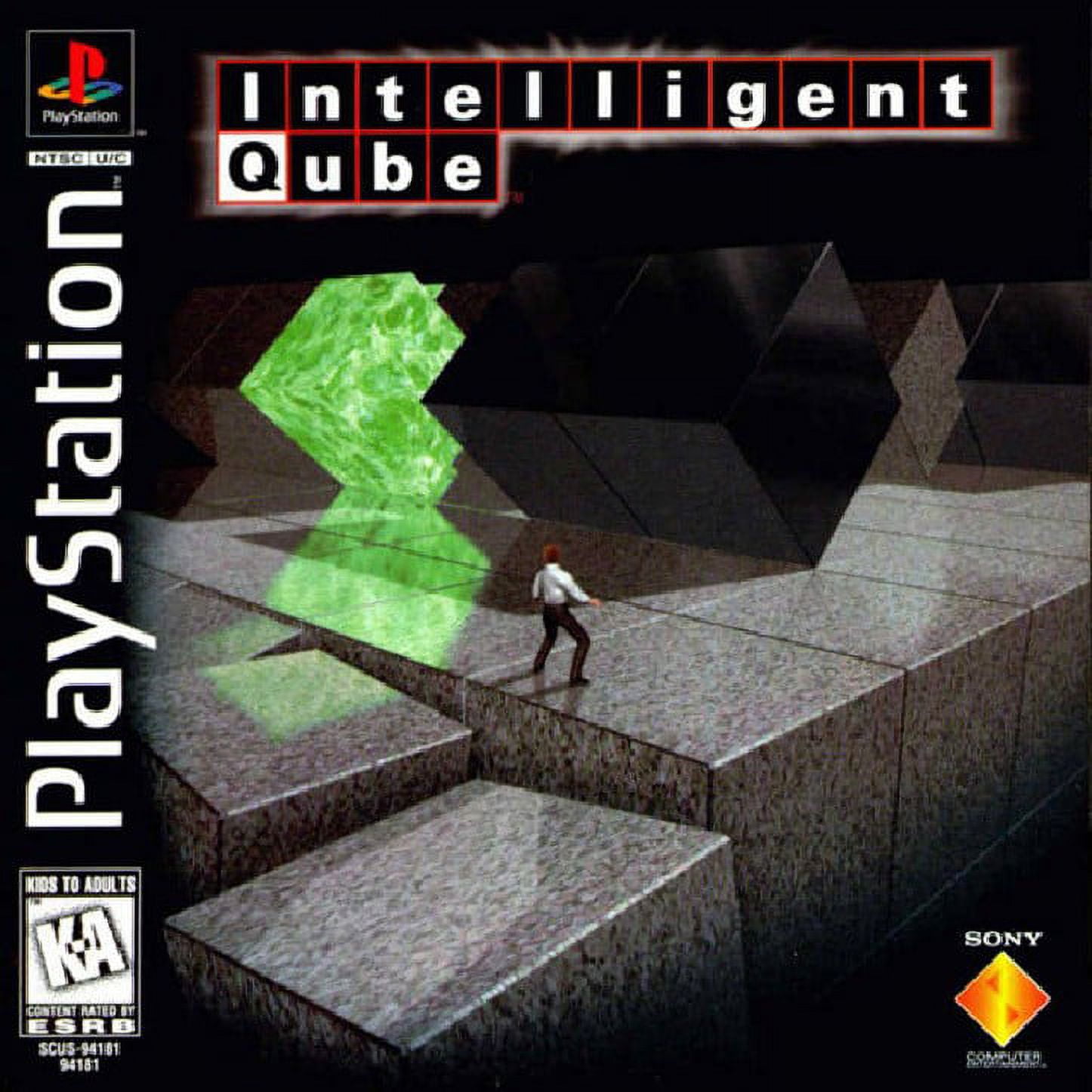 Restored Intelligent Qube (Sony PlayStation 1, 1997) Puzzle Game ...