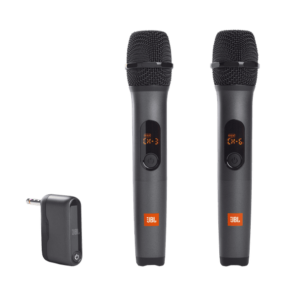 JBL Wireless Microphone Set, Dual-Channel System with Replaceable ...