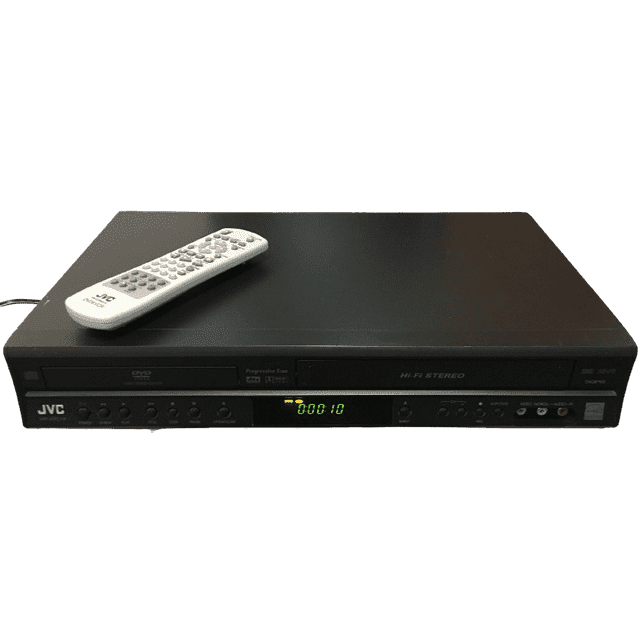 Restored JVC HR-XVC18 DVD/VCR Combo Player w/ Original Remote, Manual ...