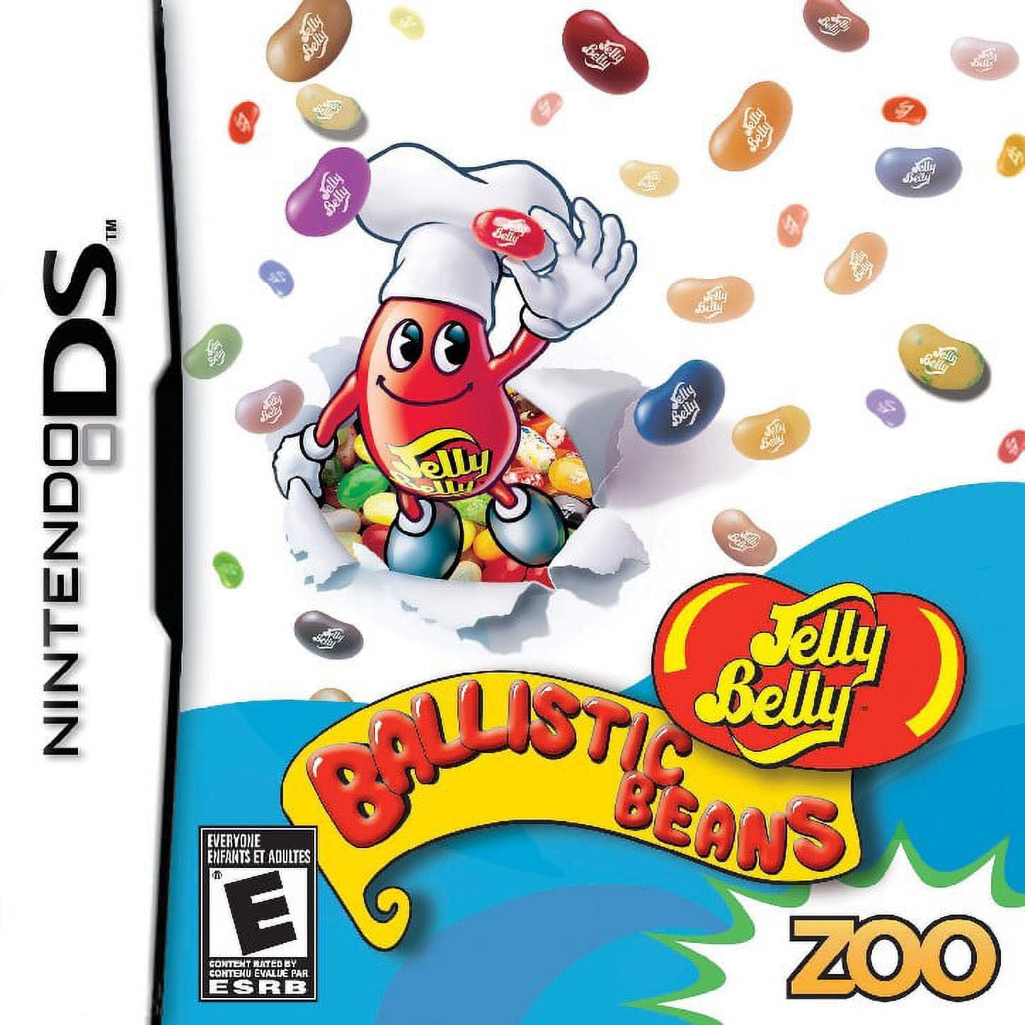 Restored Jelly Belly Ballistic Beans (Nintendo DS, 2009) Puzzle Game ...