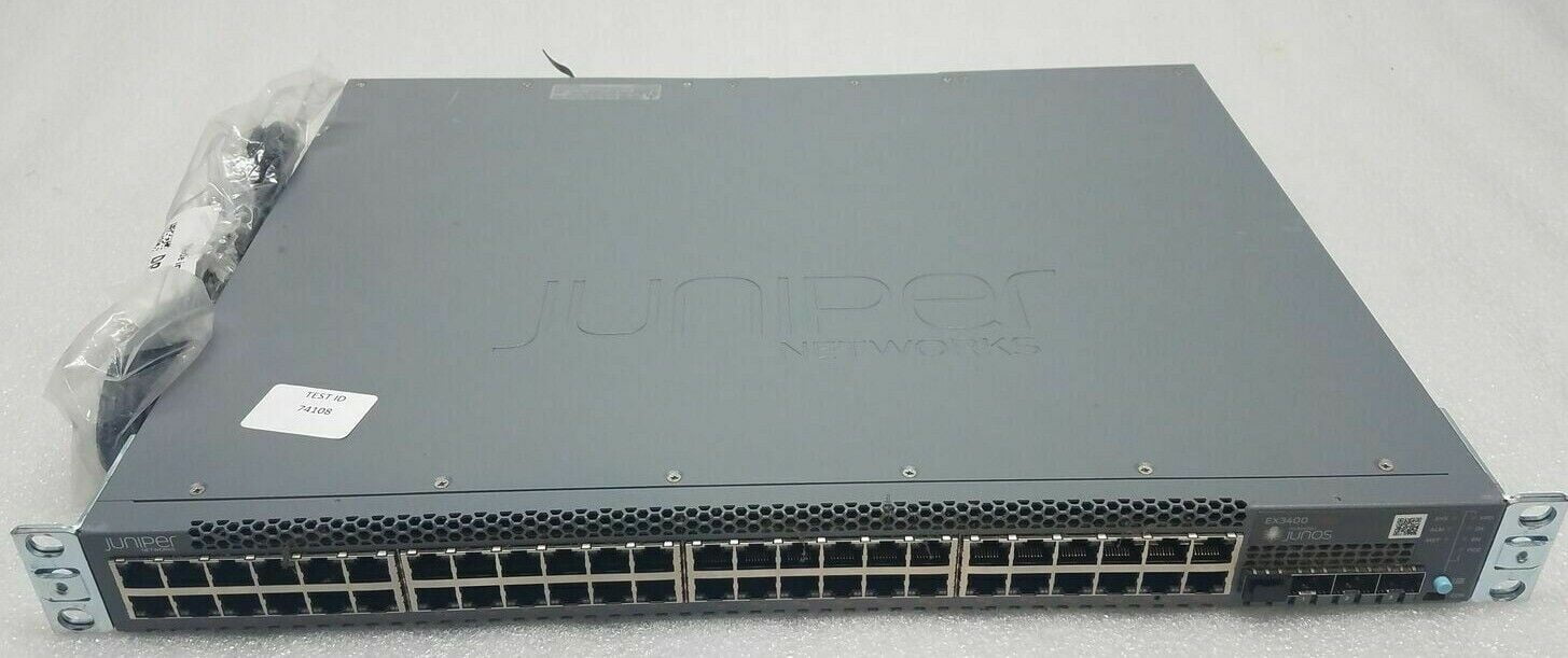 Restored Juniper EX3400-48P 48 Port Switch (Refurbished) - Walmart.com