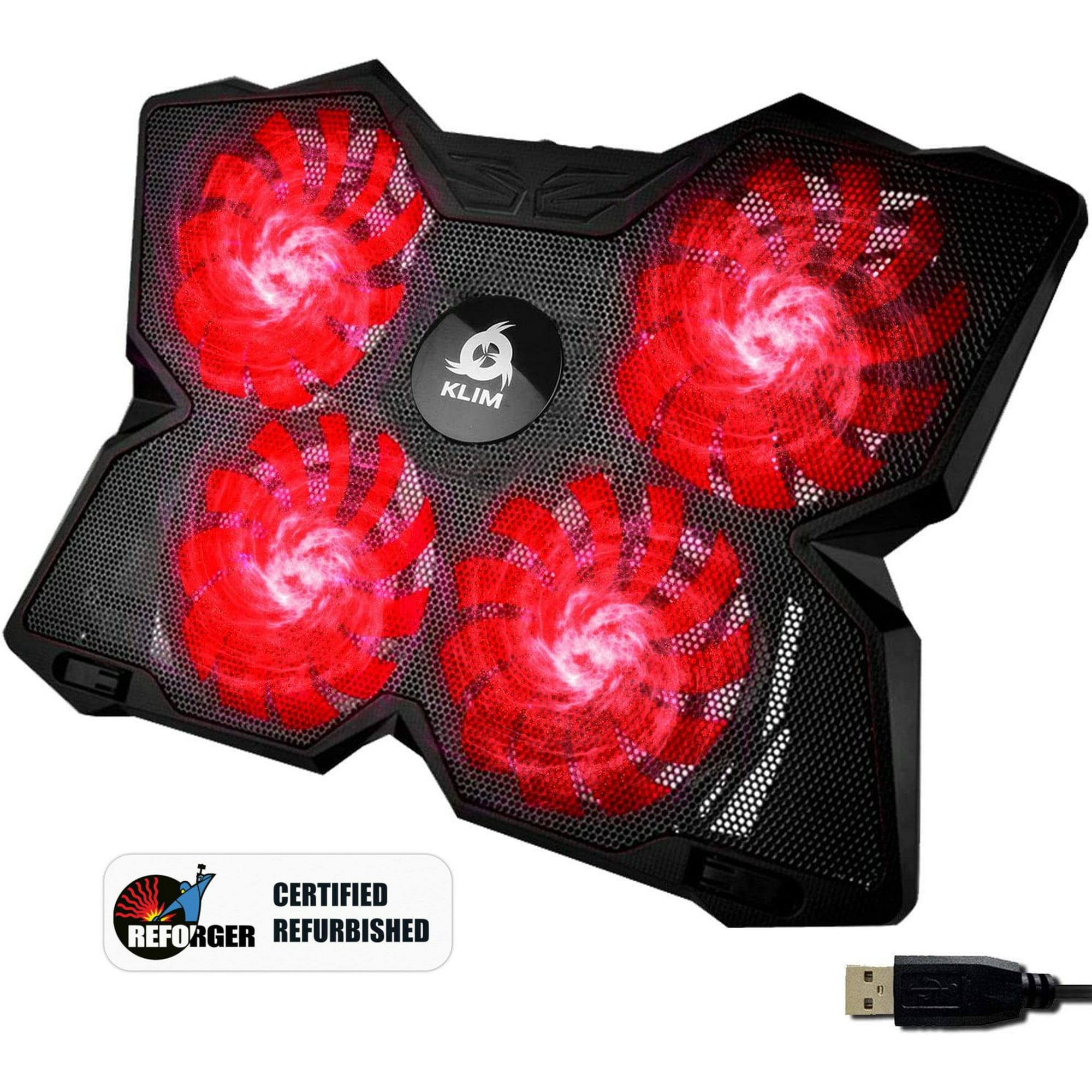 Restored KLIM Wind Laptop Cooling Pad - Powerful Rapid Action Notebook ...