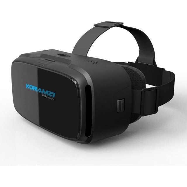 Restored KORAMZI VR-233 VR Glasses (Black) (Refurbished) - Walmart.com