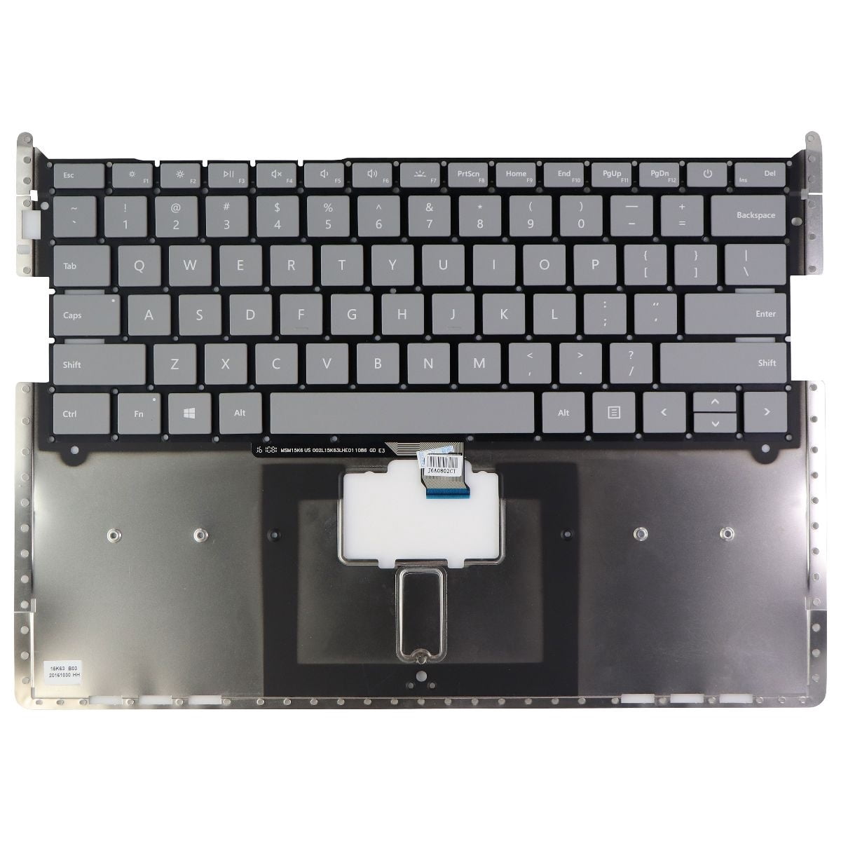 Restored Keyboard Assembly for Surface Laptop - Gray (MSM15K63U59528J ...