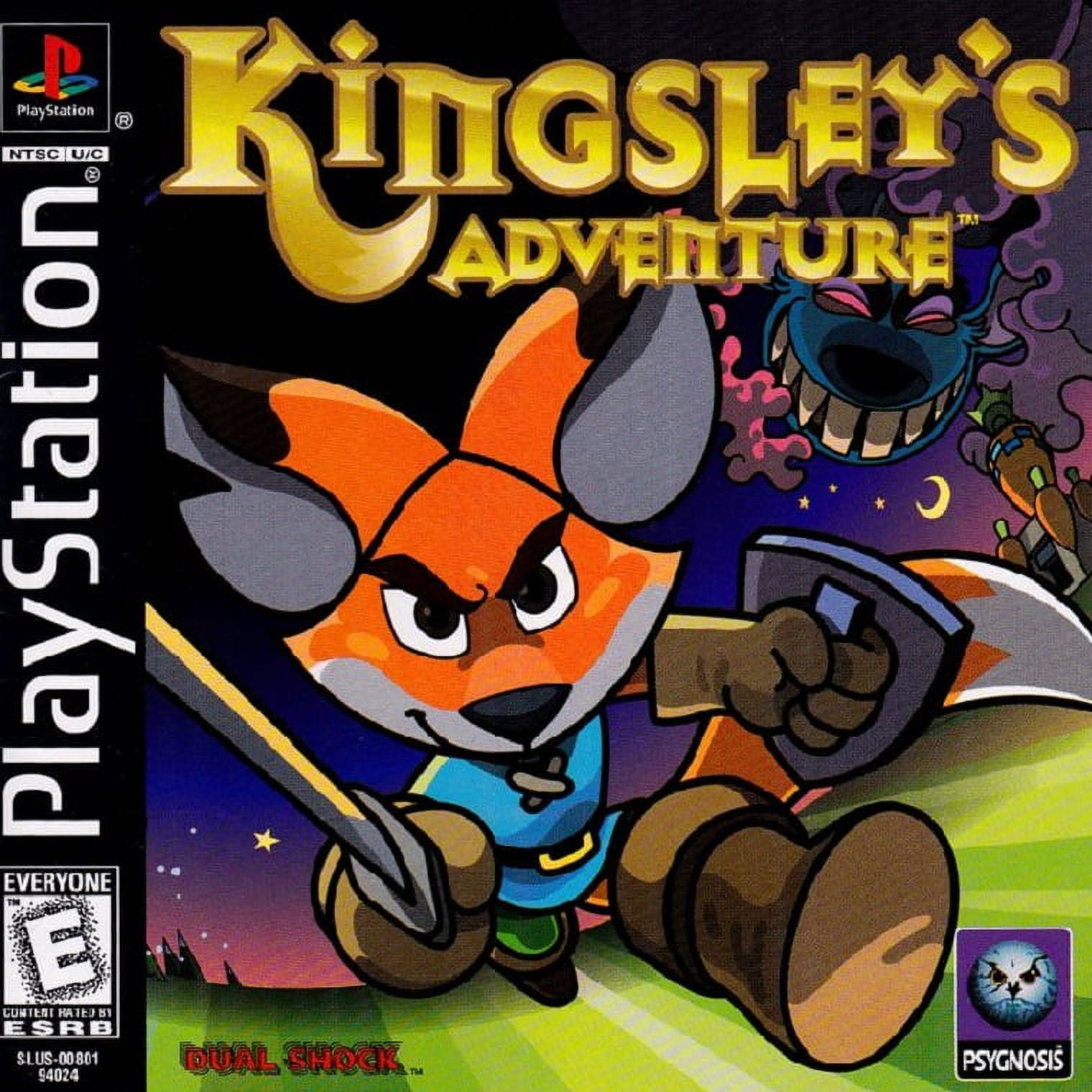 Restored Kingsley's Adventure (Sony PlayStation 1, 1999) Video Game ...