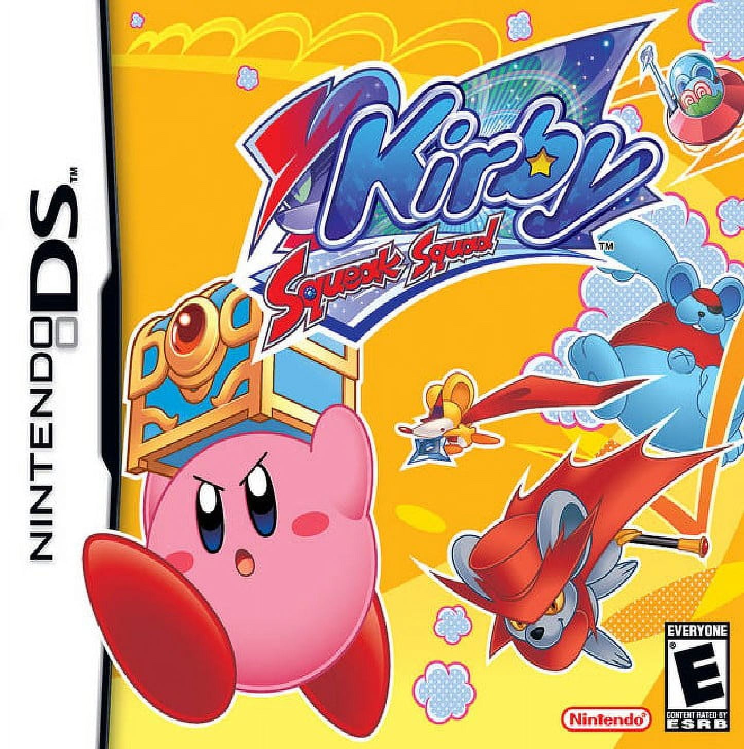 Restored Kirby Squeak Squad (Nintendo DS, 2006) Adventure Game ...