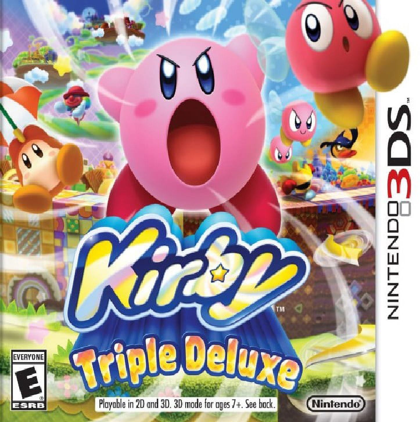 Restored Kirby Triple Deluxe (Nintendo 3DS, 2014) Video Game ...