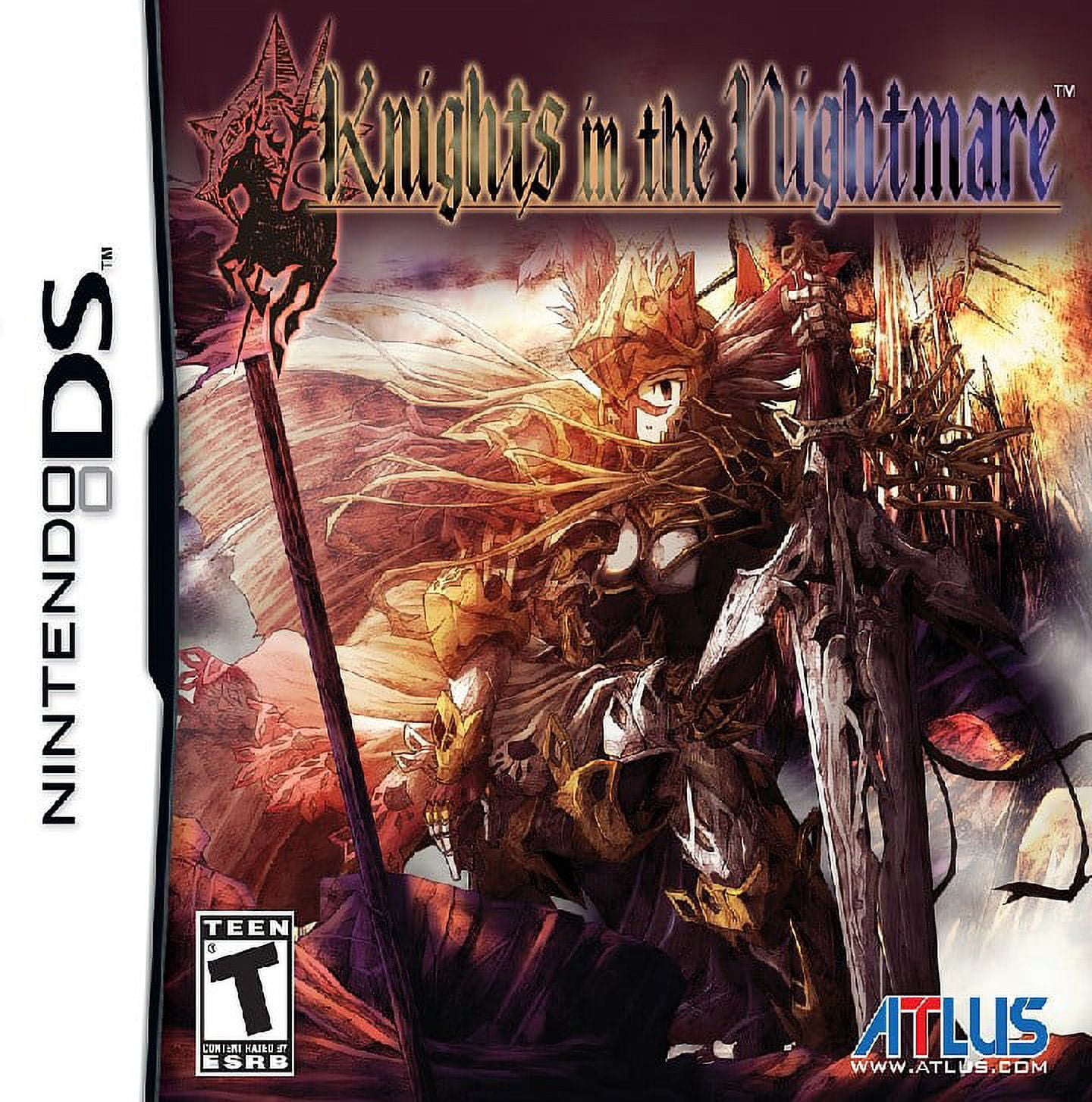 Restored Knights in the Nightmare (Nintendo DS, 2009) Fighting Game ...