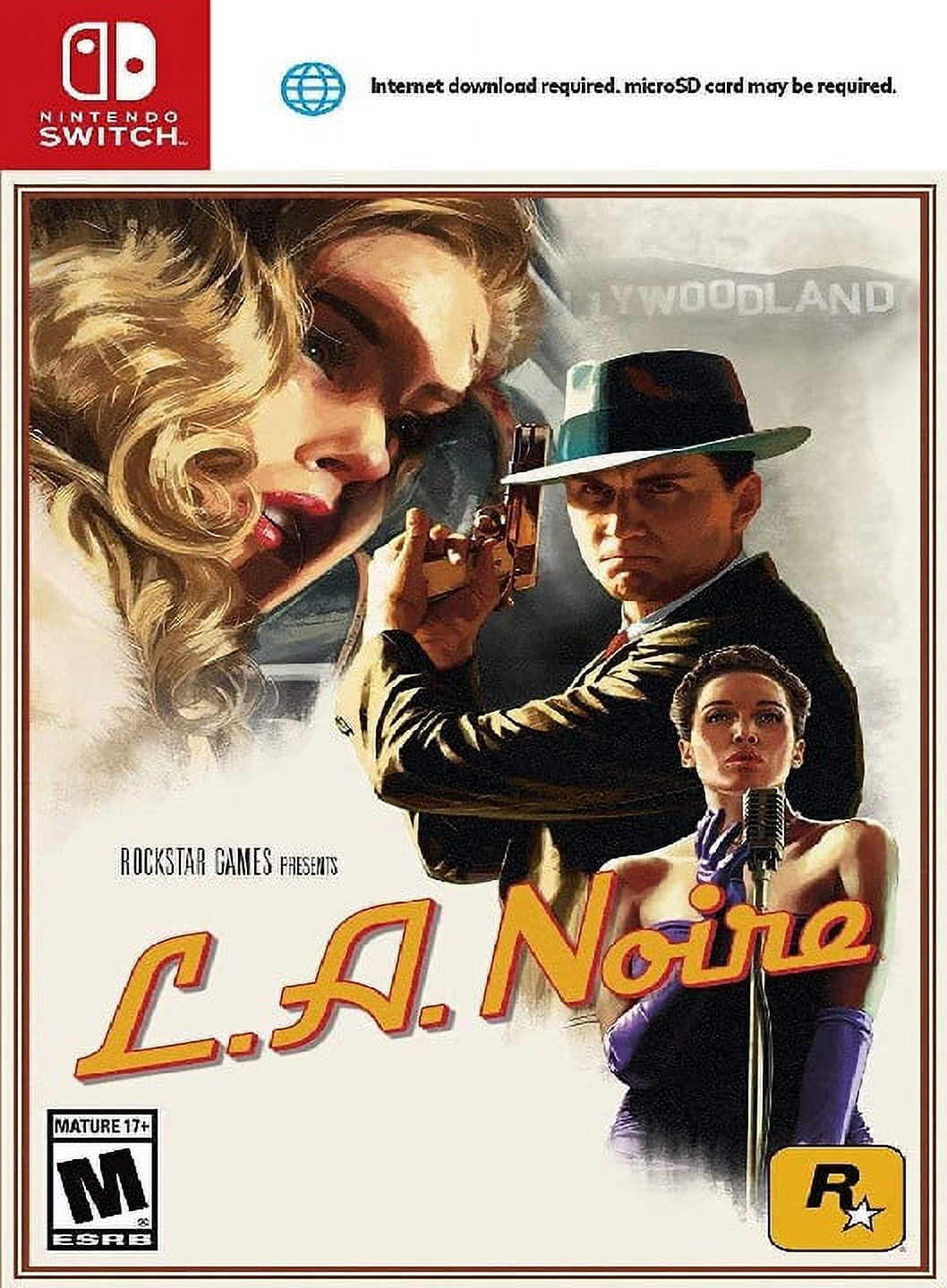 Restored L.A. Noire (Nintendo Switch, 2017) Shooter Game (Refurbished ...