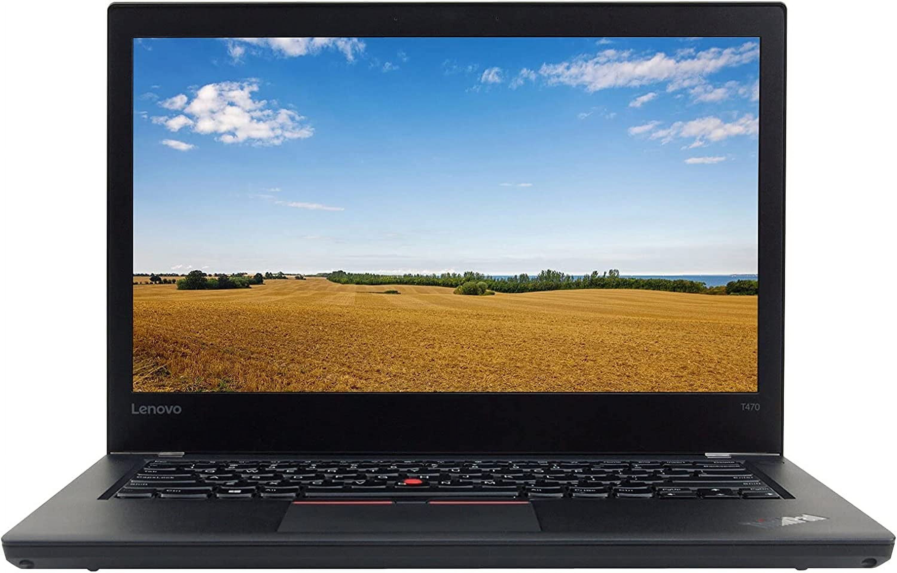 Restored LENOVO ThinkPad T470, 14" FHD,Intel® HD graphics 520,i5-6300U, 16GB, 256GB,PCIe ...