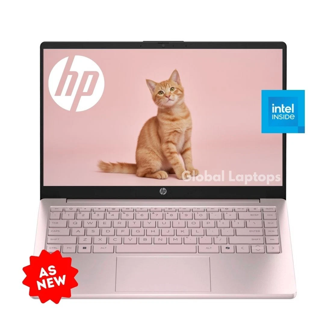 Laptop HP Pink Intel N200 4GB RAM 128GB UFS 14" - Walmart.com