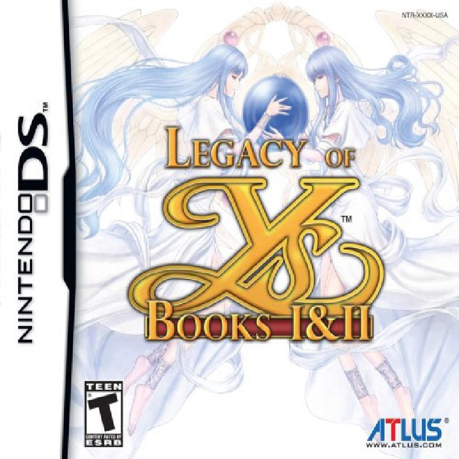 Restored Legacy of Ys: Books I & II (Nintendo DS, 2009) RPG Game ...