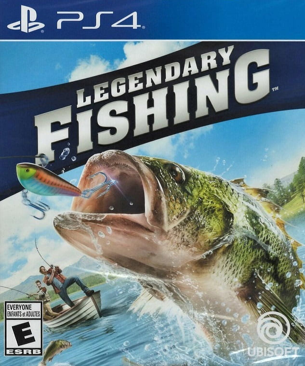 Restored Legendary Fishing (PlayStation 4, 2018) Video Game ...