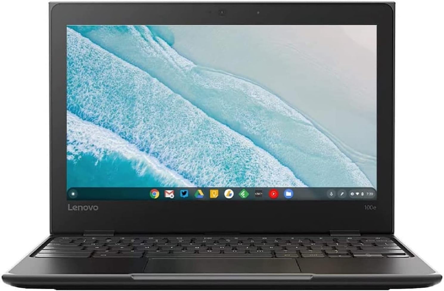 Lenovo 100e Chromebook 2nd Gen 81QB 11.6" Laptop, MediaTek MT8173C, 4GB ...