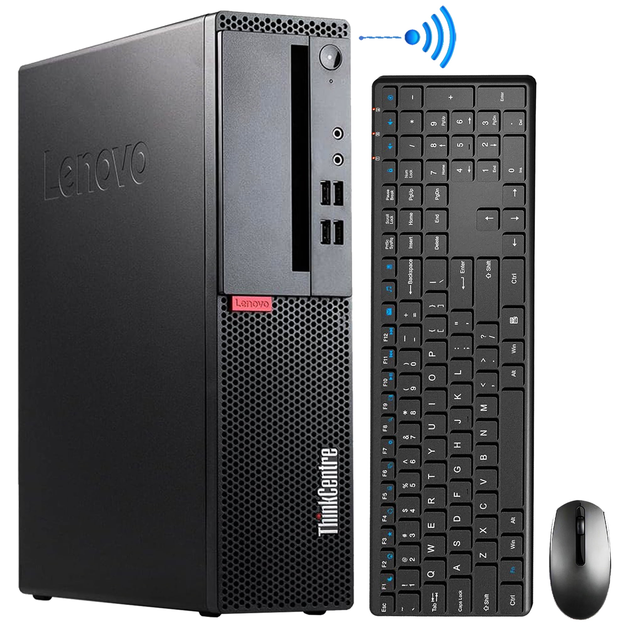 Restored Lenovo Business Desktop ThinkCentre M710s SFF PC Computer ...