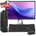 Restored Lenovo SFF Desktop Computer PC Intel i5-6500, 16GB DDR4 Ram ...