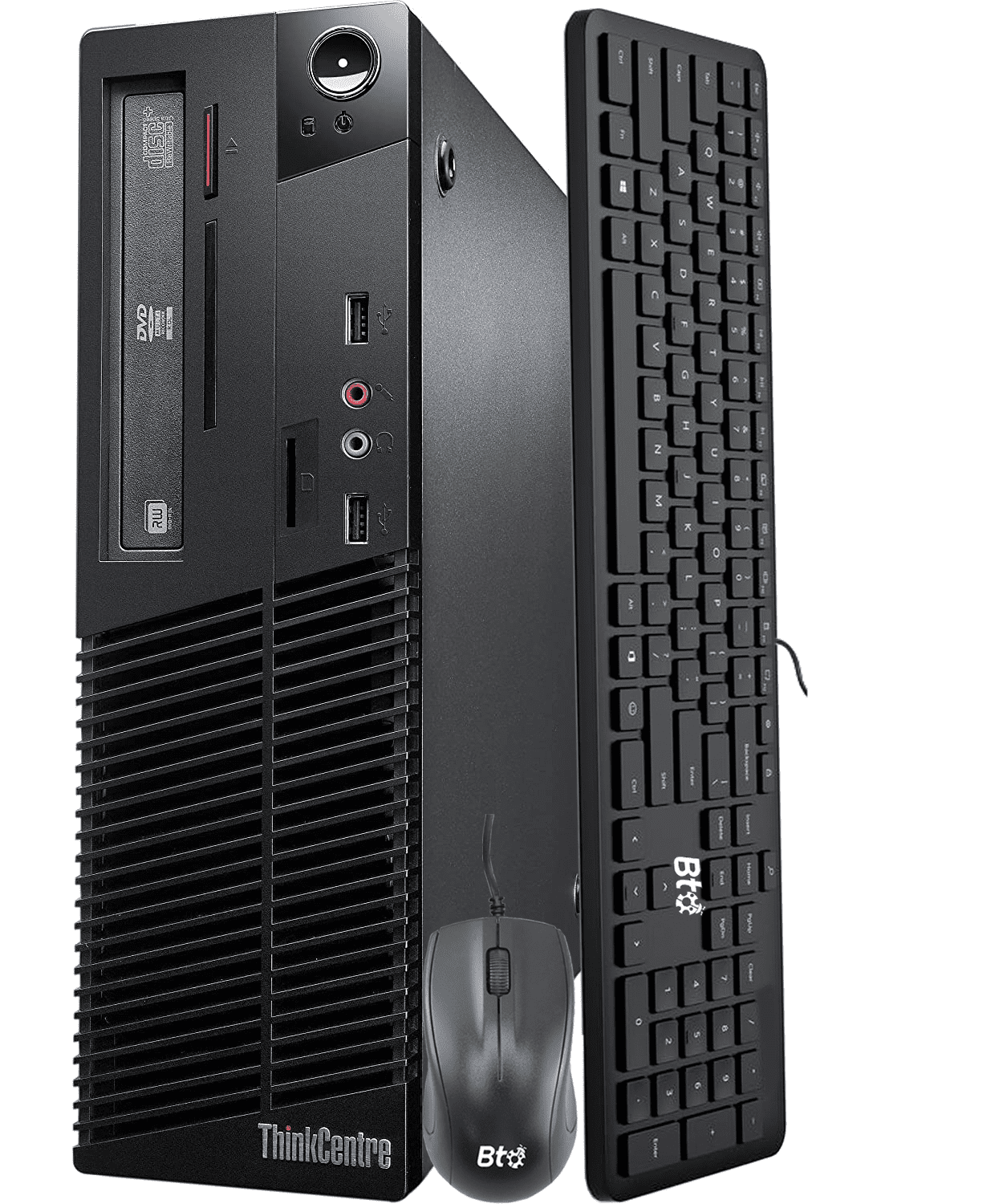 Restored Lenovo Small Form Computer Desktop PC, Intel Core i5 3.10 GHz ...