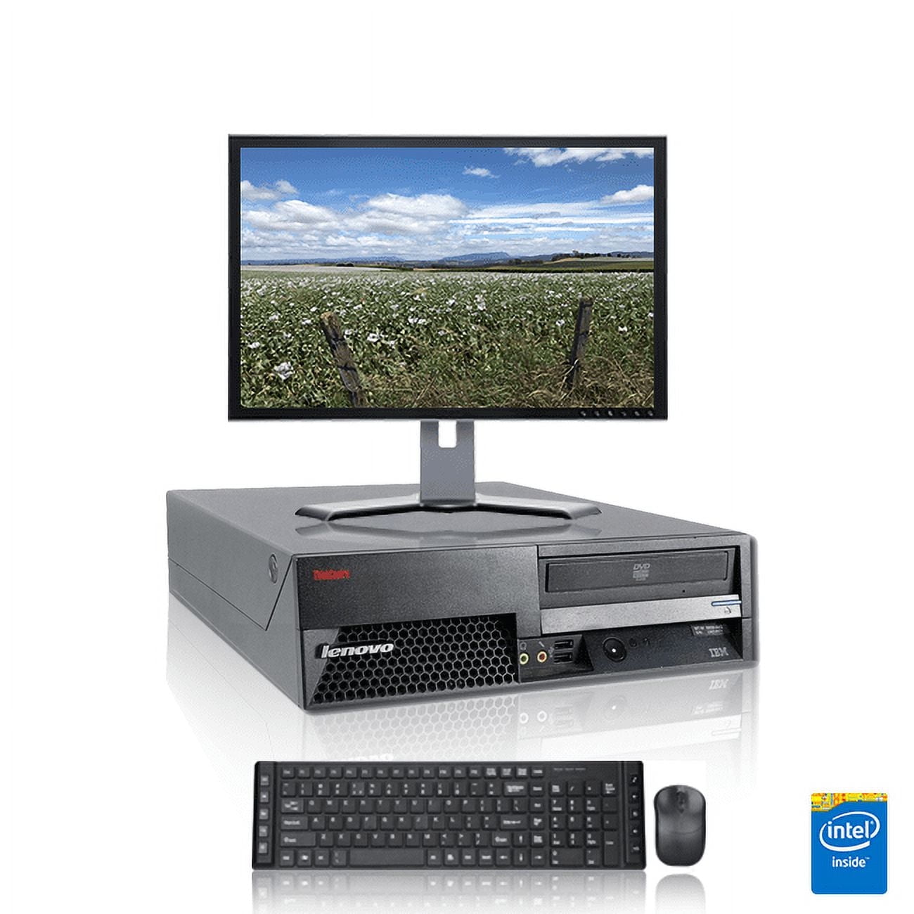Restored Lenovo ThinkCentre Desktop Computer 2.3 GHz Core 2 Duo Tower ...