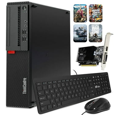 Restored Gaming Lenovo BTO RGB Desktop PC, Intel Core i5 8th Gen ...