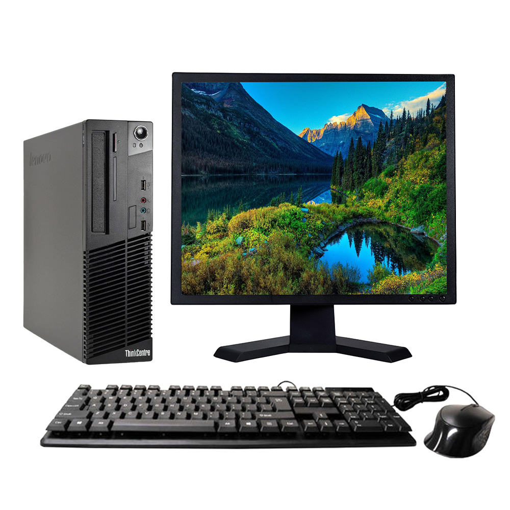 Restored Lenovo ThinkCentre M72e Desktop Computer Intel Core i5-3470 ...