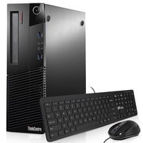 Restored Lenovo ThinkCentre Windows 11 Desktop PC, Intel Core i5-6500 ...