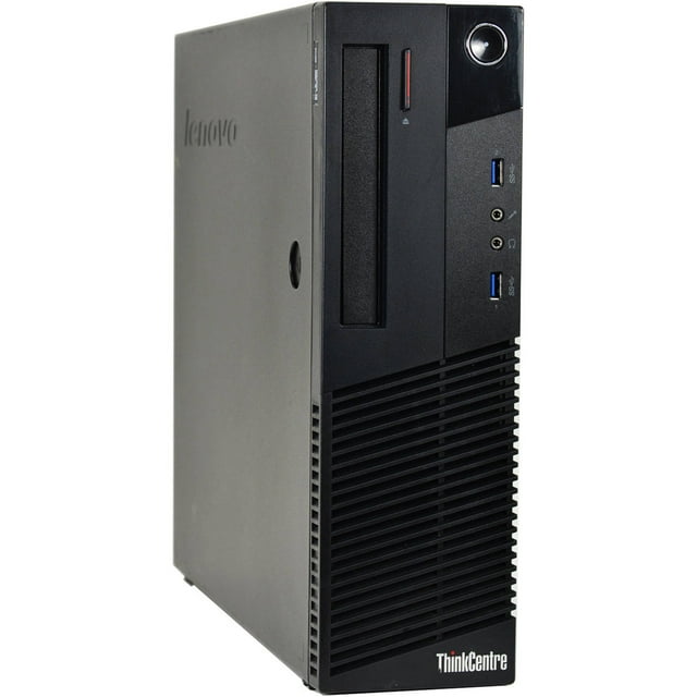 Restored Lenovo ThinkCentre M83-SFF Desktop PC with Intel Core i3-4130 ...