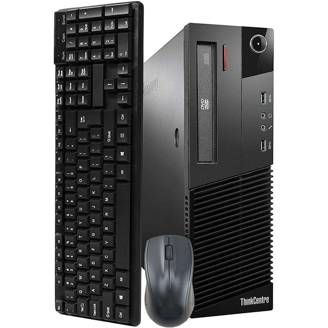 Restored Lenovo ThinkCentre M93P SFF Computer Desktop PC, Intel Core i5 ...