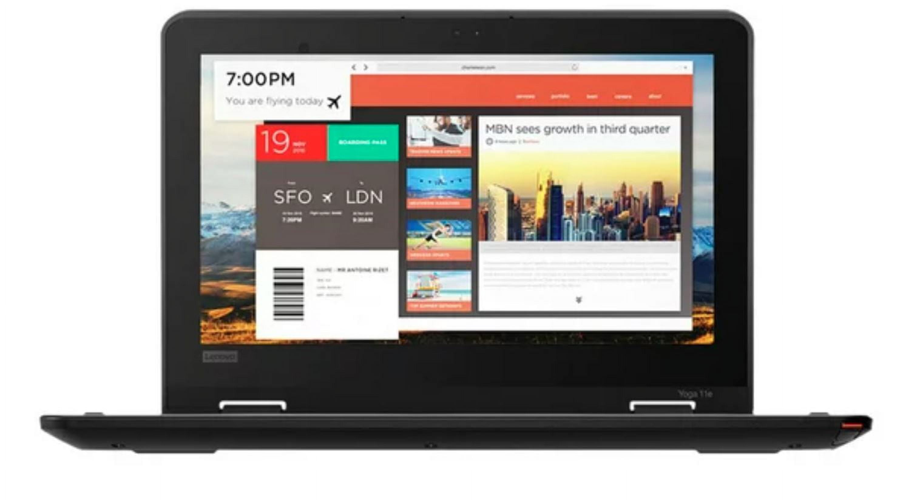 Restored Lenovo ThinkPad Yoga 11e (5th Gen) 11.6 4GB 128GB Touchscreen ...