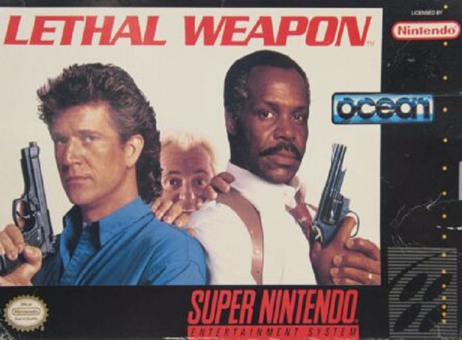 Restored Lethal Weapon (Super Nintendo, 1992) SNES Shooter Game ...