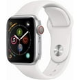 Restored Apple Watch Series 4 44MM Silver GPS + Cellular (Refurbished ...