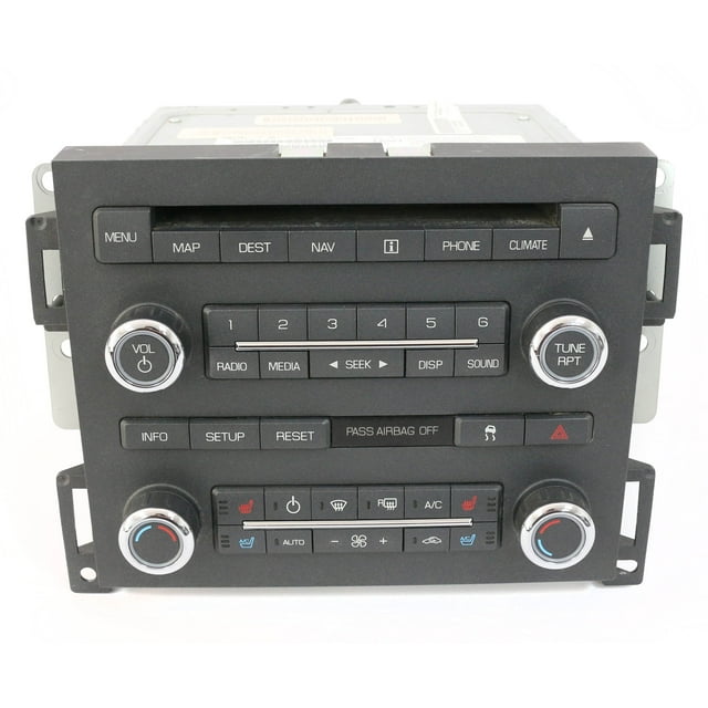 Restored Lincoln MKS 2009 AM FM Radio 6 Disc CD Player w Navigation Part AA5T-18K931-AC ...