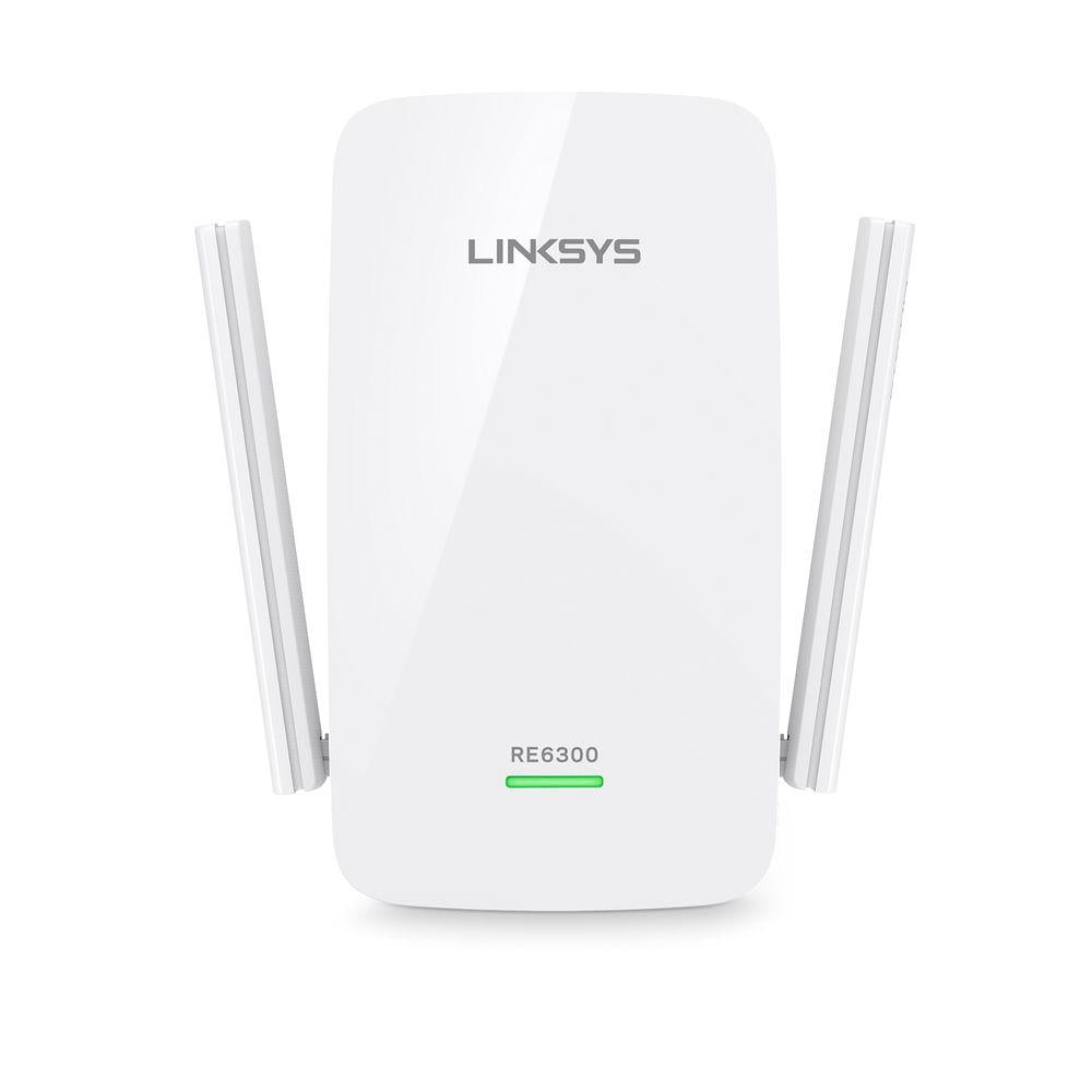 Restored Linksys AC750 Boost Dual-Band Wi-Fi Gigabit Range Extender ...
