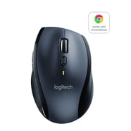 Logitech M705 Marathon Ergonomic Mouse - Wireless, USB Compatible ...