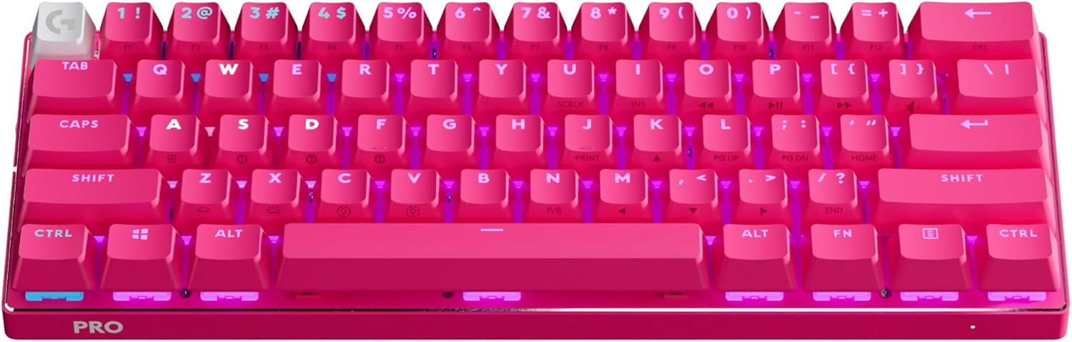 Restored Logitech - PRO X 60 LIGHTSPEED TKL 60% Wireless Mechanical ...