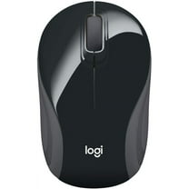 Logitech M187 Wireless Mini Mouse, Black, 1000 dpi, USB, 3 Buttons ...