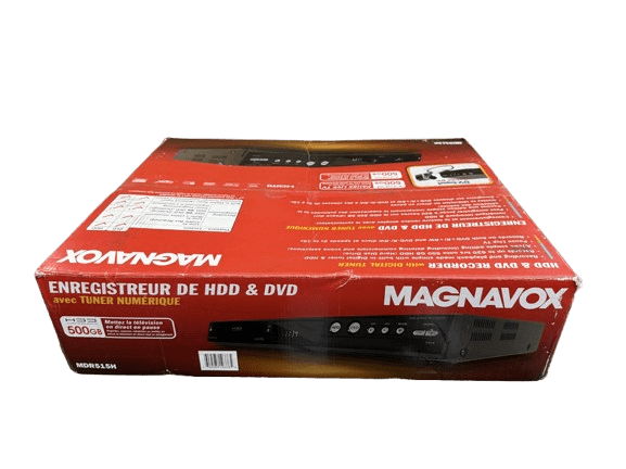 Restored Magnavox MDR515H DVD Recorder w/ 1 TB HDD, Digital Tuner, Remote, Manual, & HDMI Cable ...