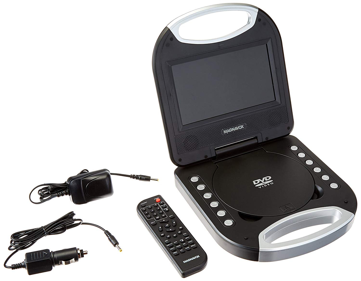 Restored Magnavox MTFT750-BK Black 7 Inch Portable DVD Player With ...