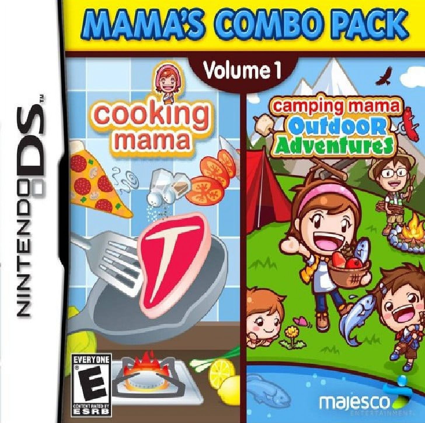 Restored Mama's Combo Pack Vol. 1 Cooking Mama & Camping Mama (Nintendo ...