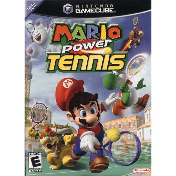 Mario Power Tennis Nintendo Gamecube Video Game